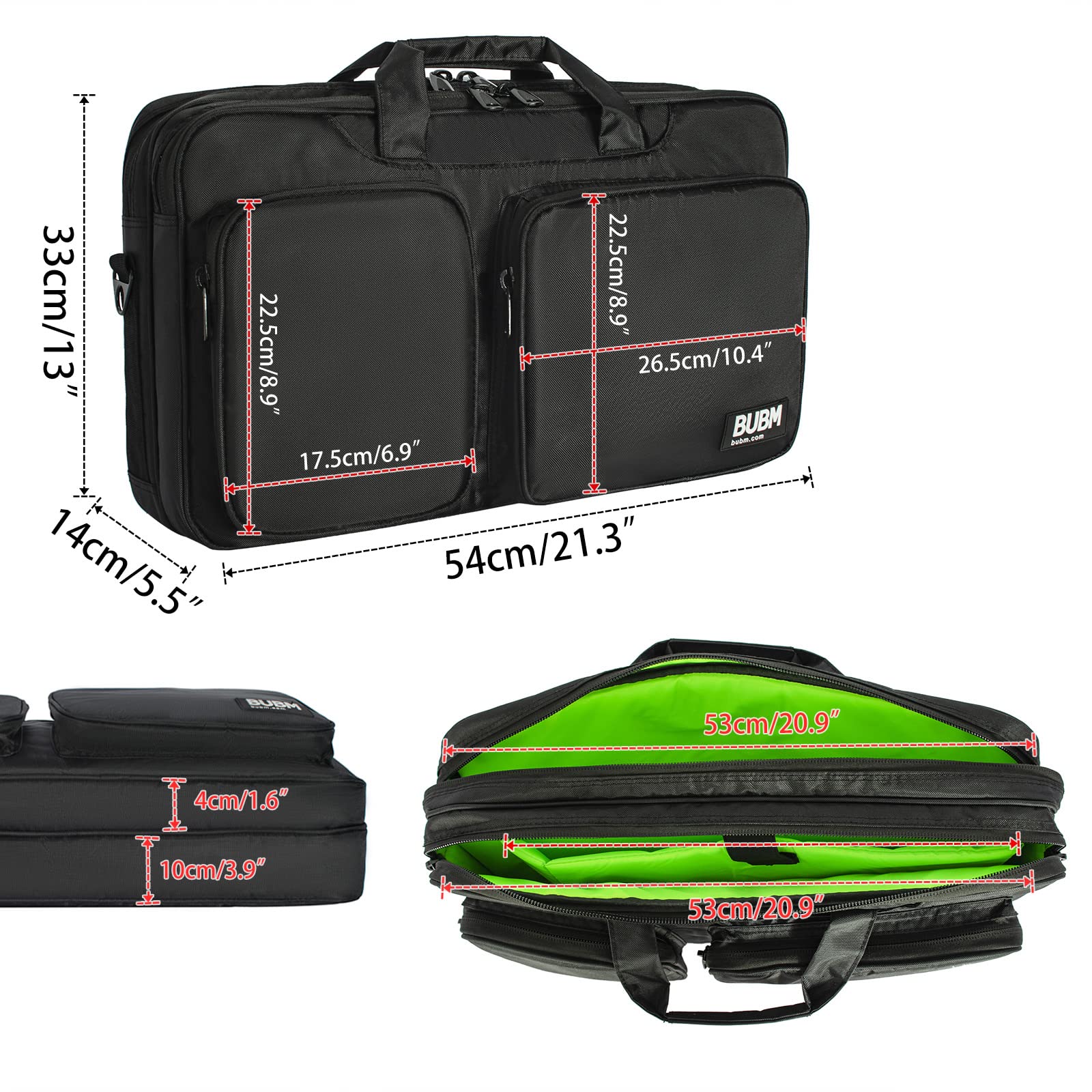BUBM Protector Bag Fit For Pioneer DDJ DJ Lite SB 2 3 SB2 DJ 400 DJ RB Controller Travel Bag SB3(Update Version)