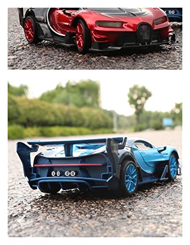 HYQHYX Scale Car Model for Bugatti Vision Gt Metal Alloy Car Model Diecast Vehicles Car Model Miniature Scale Gift 1:24 Proportion (Color : 2)