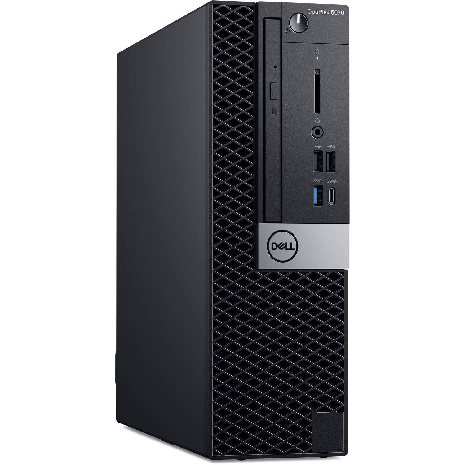 Dell OptiPlex 5070 SFF Business Desktop Computer_ Intel Octa-Core i7 9700 Up to 4.7GHz_ 16GB DDR4 RAM, 512GB PCIe SSD_ DVDRW_ USB WiFi Adapter_ Displayport_ Type-C_ Keyboard & Mouse_ Windows 10 Pro