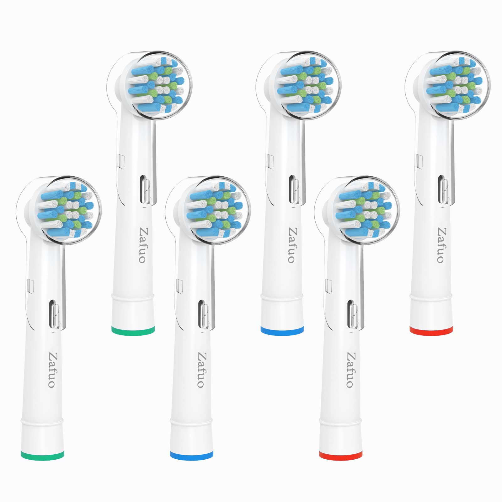Electric Toothbrush Replacement Heads Compatible with Oral B Braun, Professional Tooth Replacement Refill for Oral-B Toothbrush 7000/Pro 1000/9600/ 5000/3000/8000 (6 Pack)