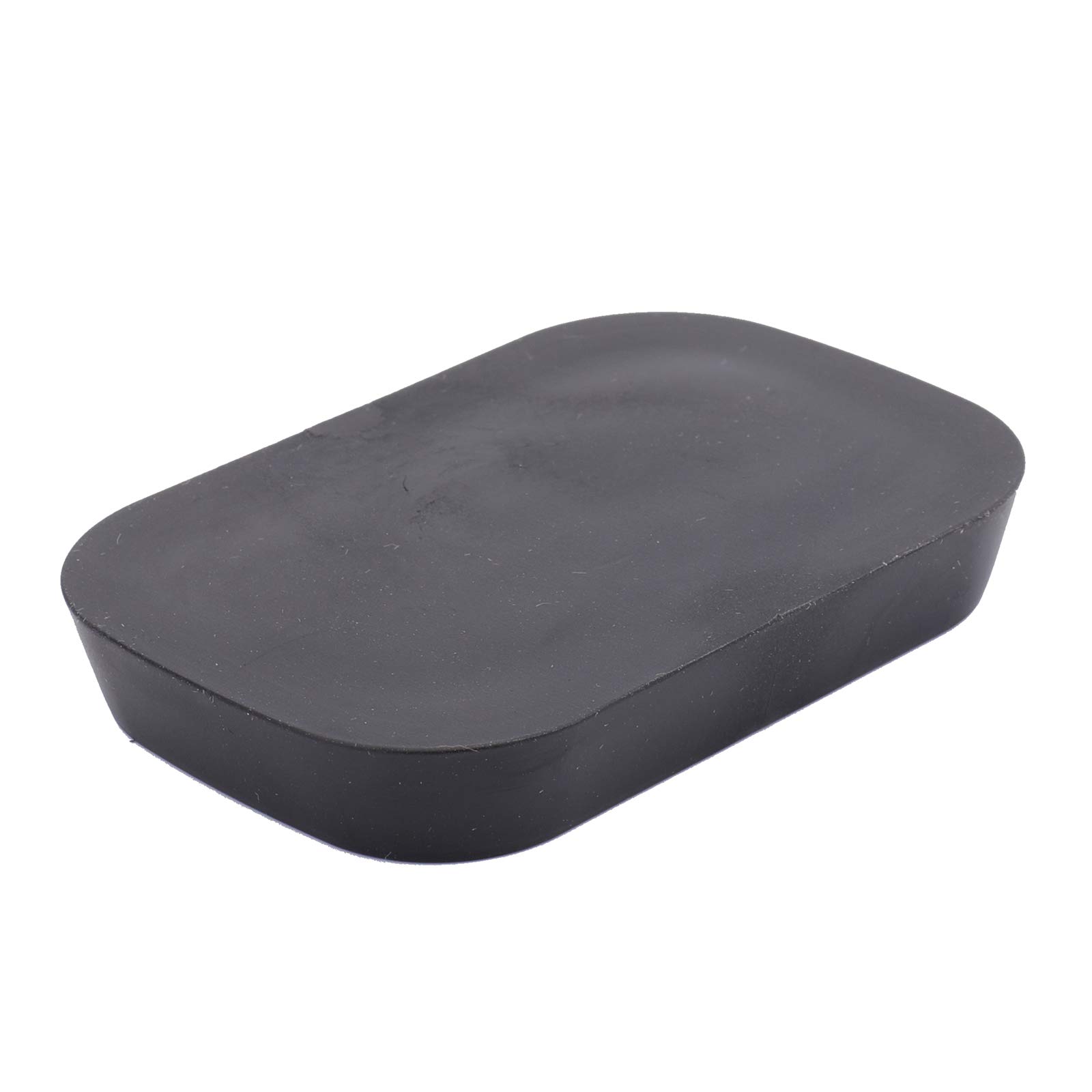 Yopay 8 Pack Bed Stopper Furniture Caster Cups, Rubber Furniture Wheel Stopper Fits to Most Wheels of Sofas, Beds, Chairs, Carpet or Durable Hard Floors, Black, Rectangular, 3'' X 2''