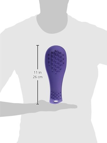Dexas Silicone Spoon Rest, Purple
