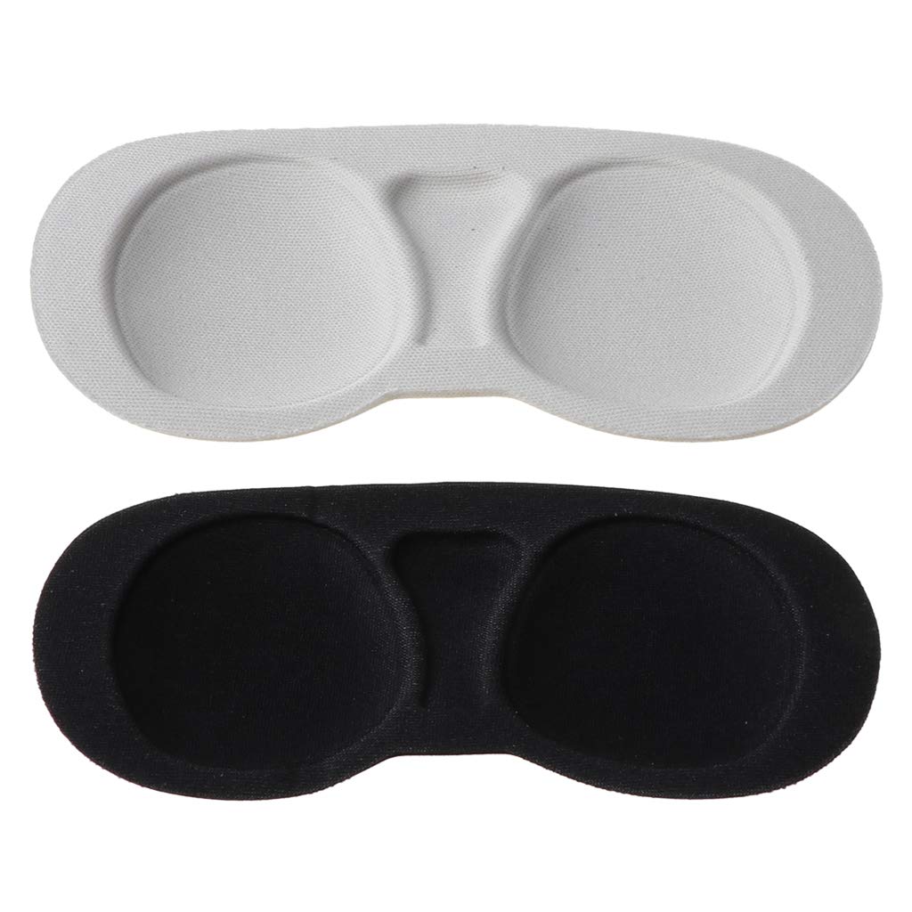 sara-u 2pcs Dustproof VR Lens Anti Scratch Case Protective Cover Skin for Oculus- Quest 2 VR Headset Glasses Accessories One Size