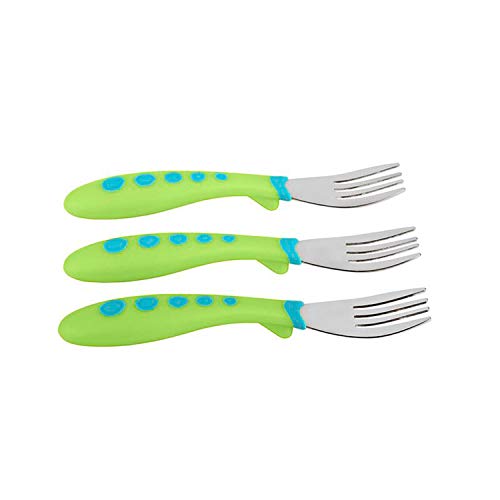 NUK First Essentials Kiddy Cutlery Forks, 3-Count (Color May Vary)