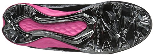 Rawlings Girl's Capture Baseball Shoe, Black/Pink, 3.0 M US Little Kid