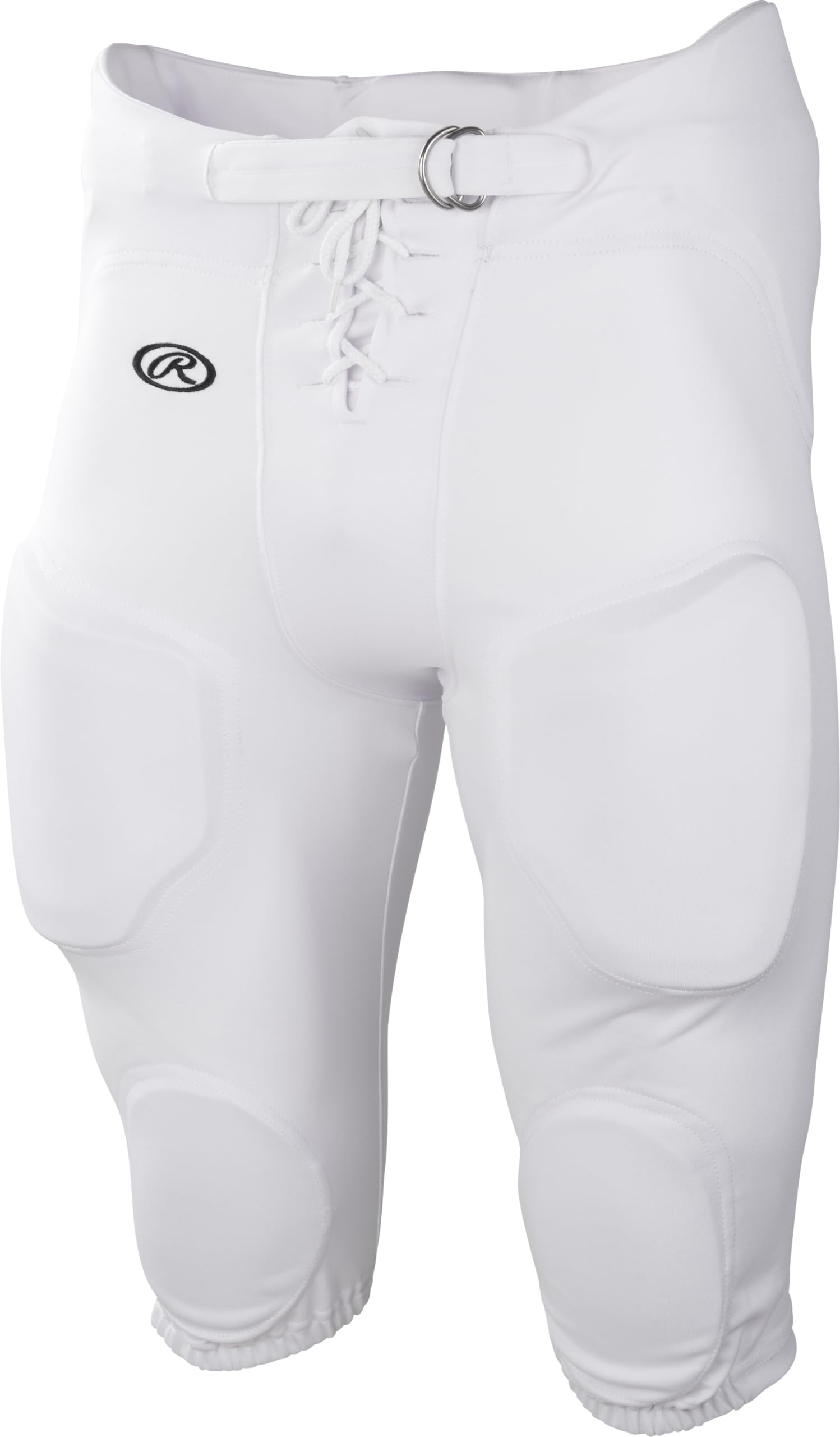 Rawlings | Adult Game/Practice Football Pants, White, X-Large