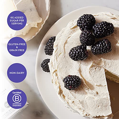 King Arthur Baking Keto Cake Mix, Yellow, 2g Net Carbs 0g Added Sugar Per Serving, Low Carb & Keto Friendly, 9oz, White