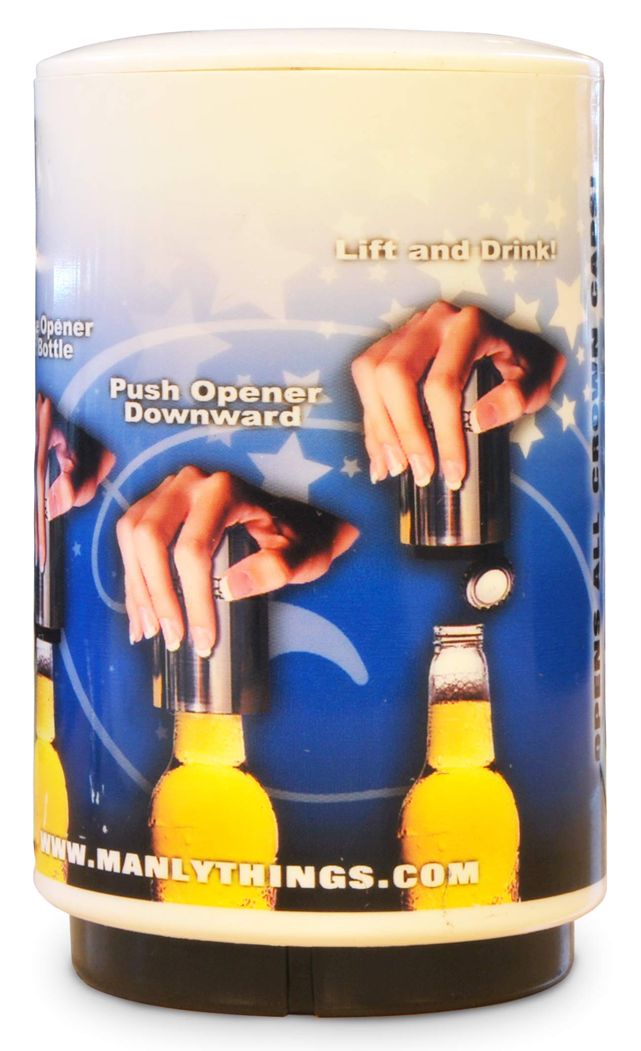 DeCapper: The Ultimate Bottle Opener (Blue)