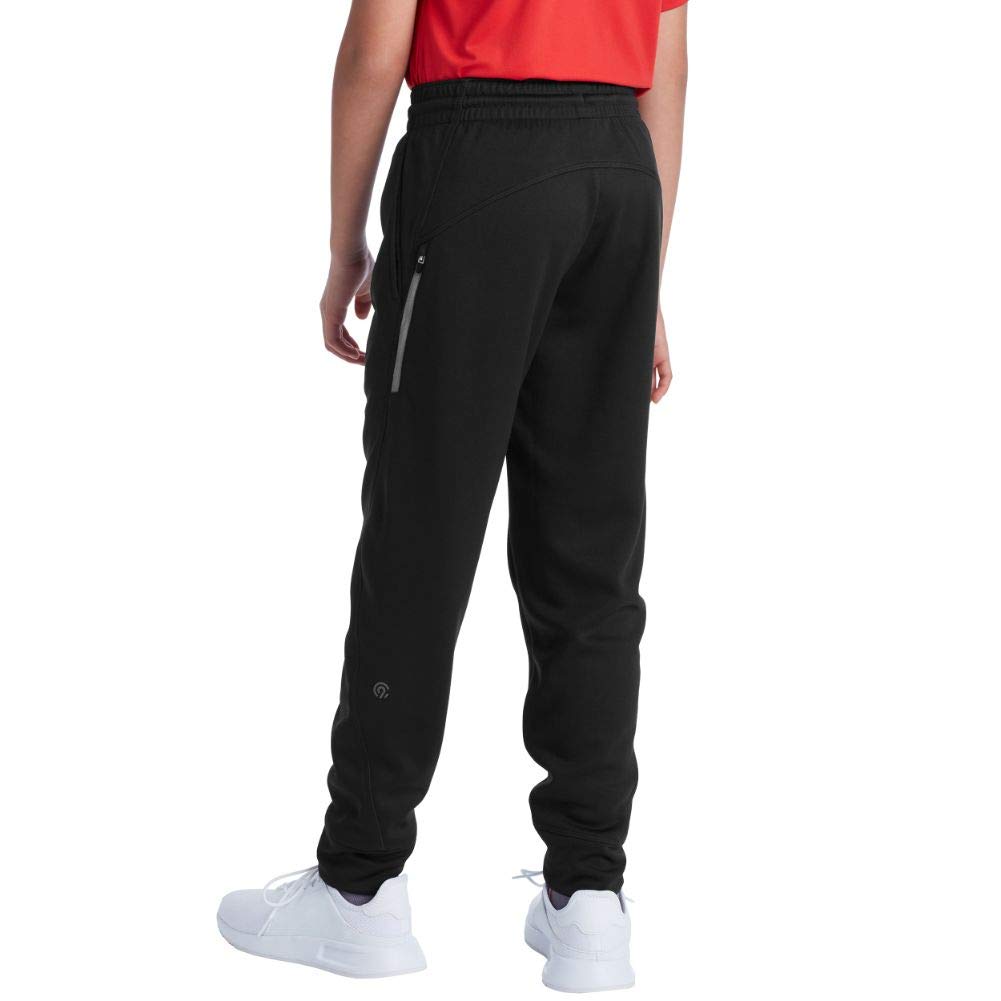 C9 Champion boys Jogger Track Pants, Ebony/Hardware Gray, Large US