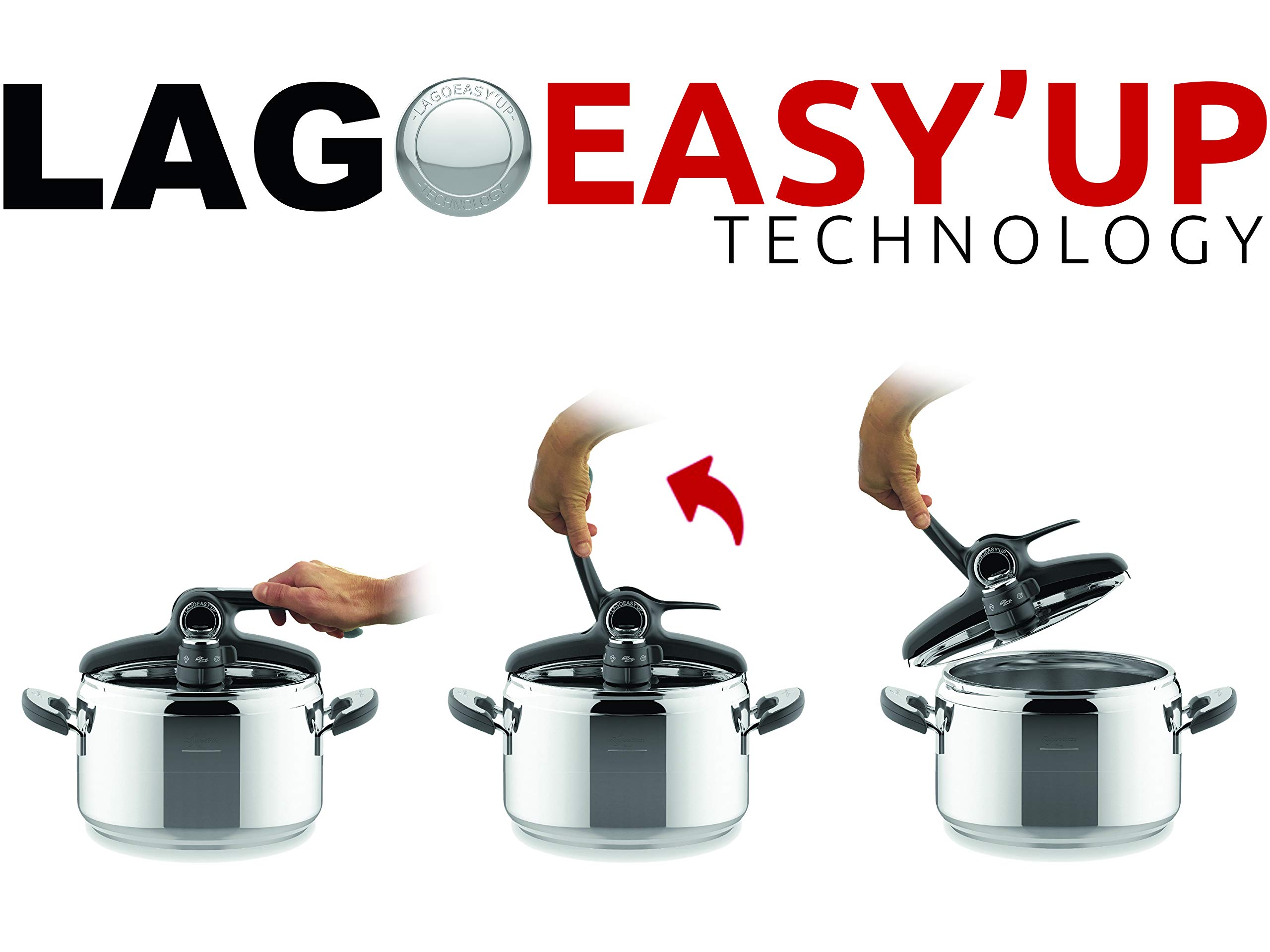 Lagostina Mia Pressure Cooker Lagoeasy'UP 7 L N/A