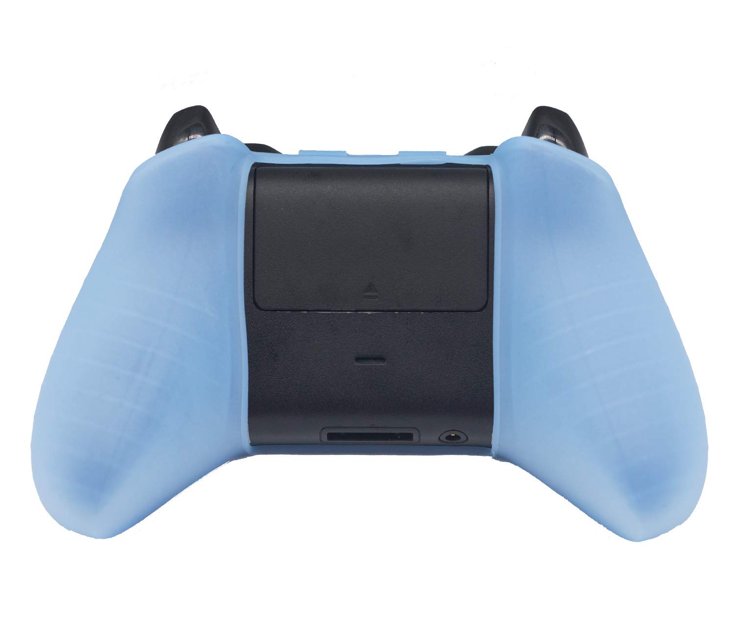BRHE Cute Skin Cover for Xbox-One/Series X/S Controller Anti-Slip Silicone Grip Protective Case Accessories Set Wireless/Wired Gamepad Joystick with 2 Cat Paw Thumb Grips Caps (Blue)