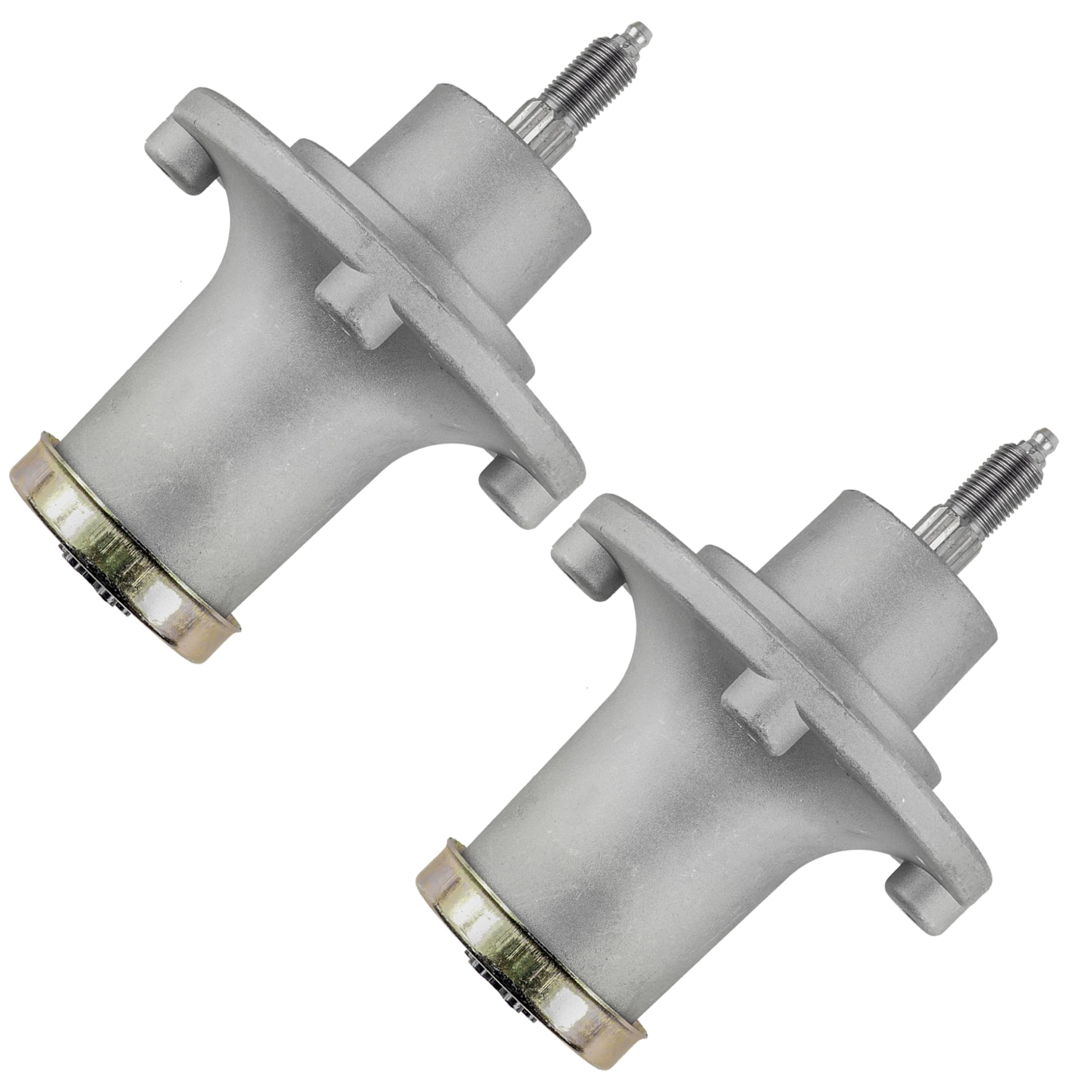 Caltric 2 Spindle Assembly Compatible with Husqvarna Mz48 Mz52 Mz5225 Mz6125 Mz6128 539112170