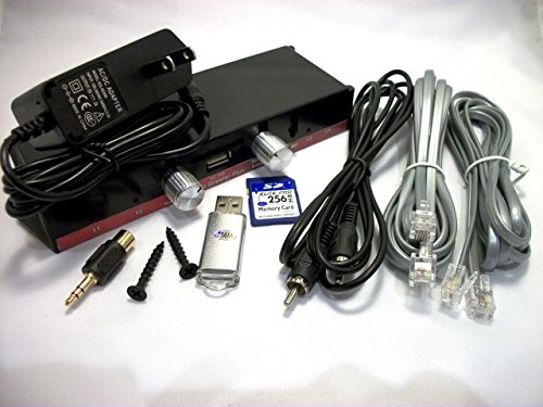 Image Audio Call Handler Pro | Music and Messages On Hold Player Device for All PBX or All Corded/Cordless landline Phones with Auto Answer Options | USB, mp3, Easy Setup + 1 Free Custom Greeting
