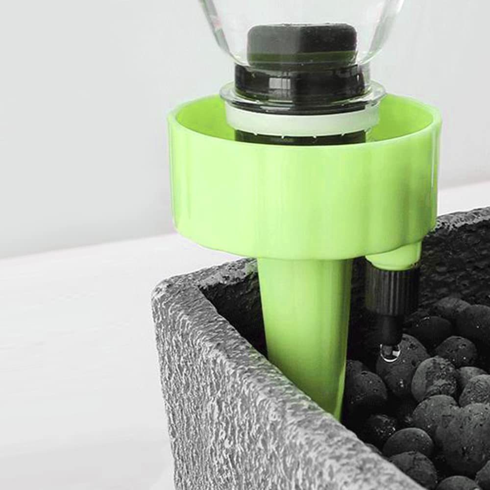 FineGood 15 Set Self Watering Spikes, Plant Watering Spikes Automatic Plant Watering System for Potted Plants Home and Vacation Plant Watering with Slow Release Control Valve Switch