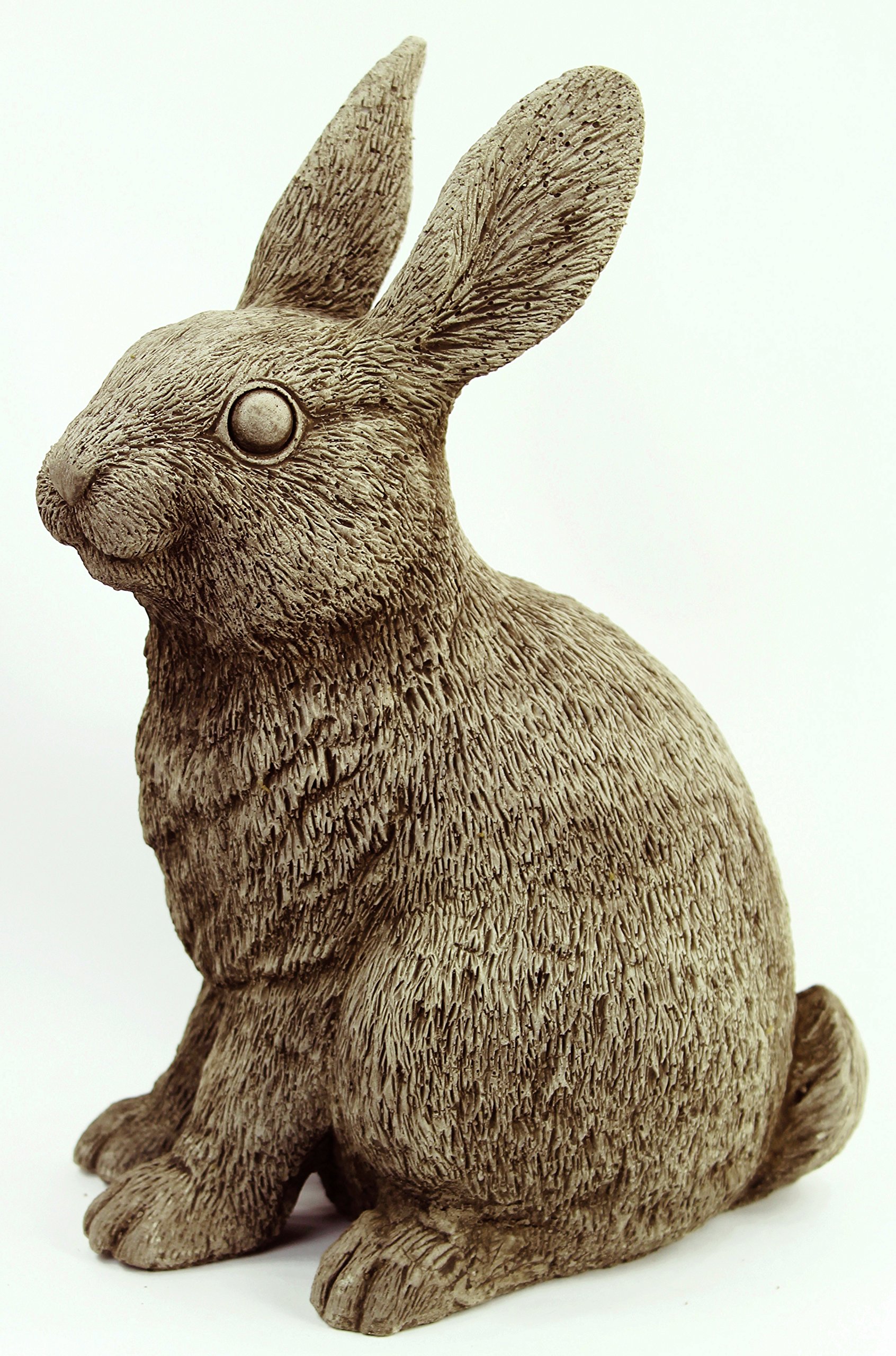 Rabbit Garden Statues Concrete Bunnies Cement Figures Statue Carved Easter Animal Figurine
