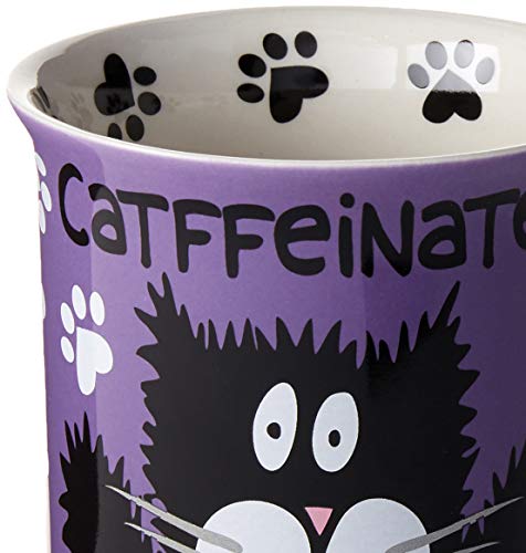 Our Name is Mud “Catffeine” Stoneware Mug, 16 oz.