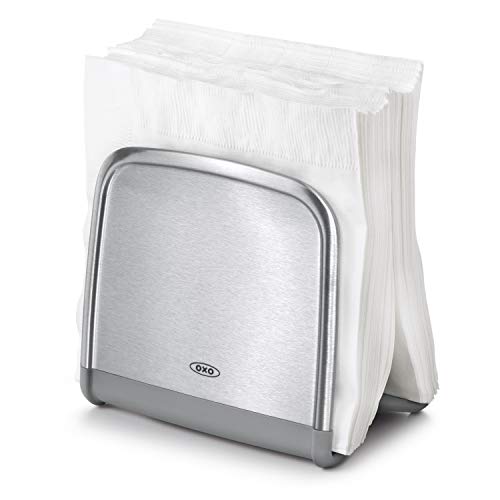 OXO Good Grips Neat Napkin Holder, Stainless Steel