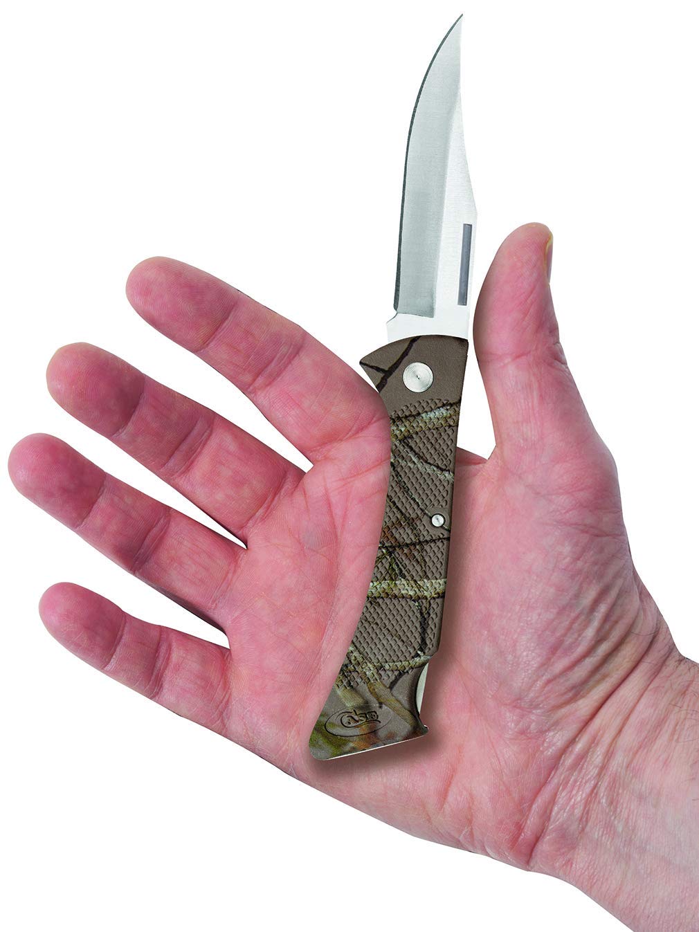 Case WR XX Pocket Knife Camo Caliber Zytel Mako Item #18334 - (Lt158L SS) - Length: 4 1/4 Inches