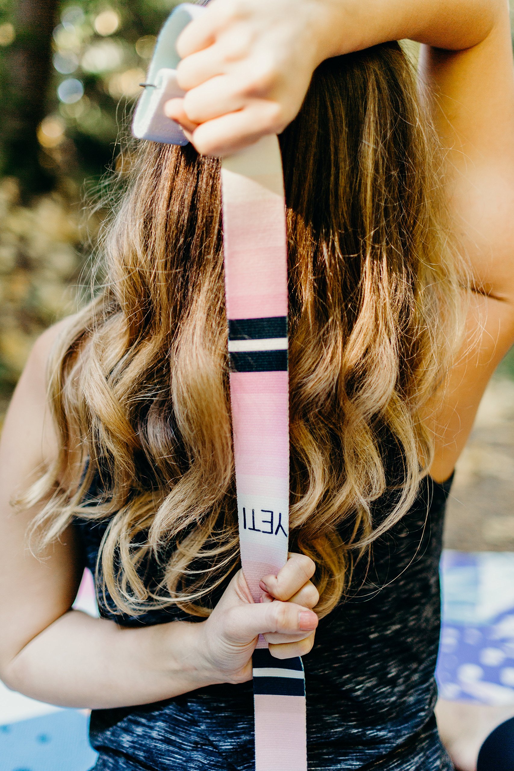 YUNE YOGA - The Horatio Yoga Carrier/Stretching Strap, Durable Two-in-One Yoga Strap, 100% Cotton with Metal Buckles