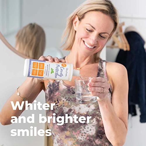 Oxyfresh Cavity Protection Fluoride Mouthwash – Anticavity Mouthwash for Sensitive Teeth – Non-Staining, Alcohol Free – Lasting Fresh Breath. 16 oz.