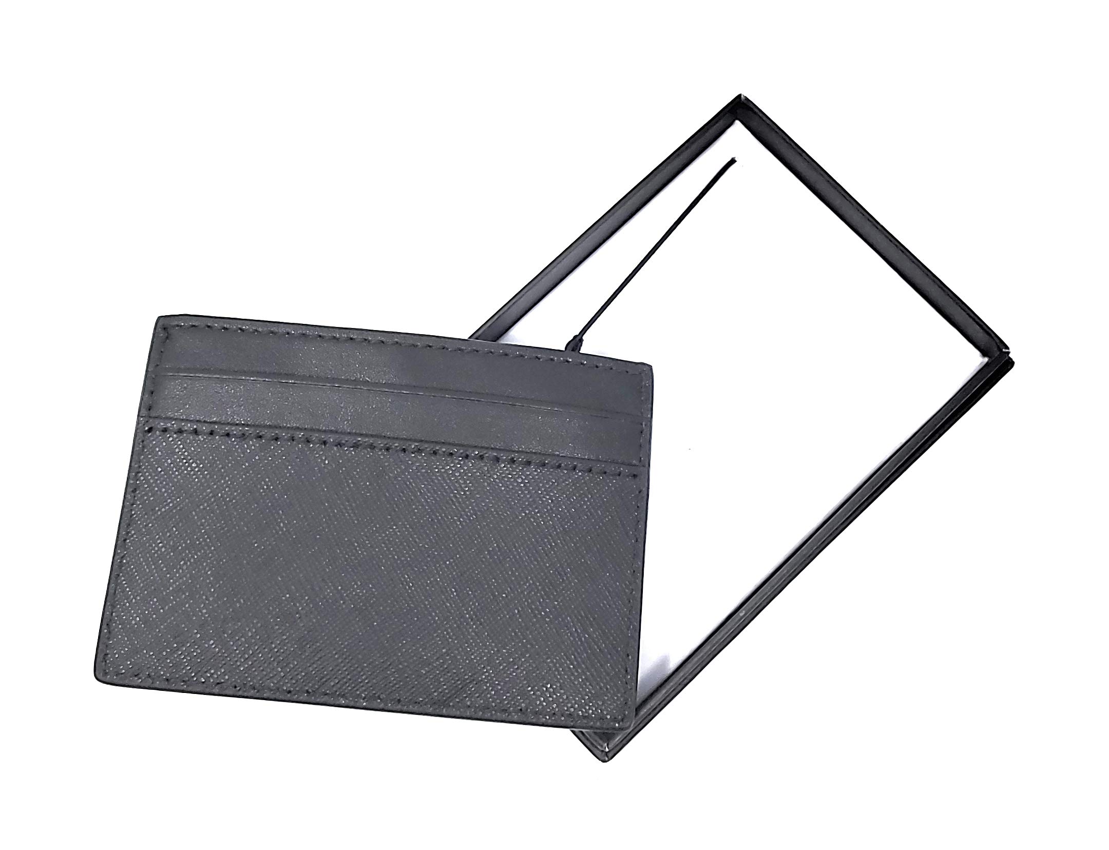 Michael Kors Andy Leather Card Case/Wallet (Black)