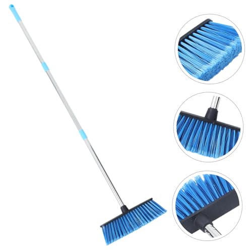 GOOHOCHY Long-Handled Broom Tool Office Garbage Cleaner Household Supplies Floor Wiper Kitchen Brooms for Sweeping Indoor Cleaning Btush Household Cleaning Supply Stable Broom ,pp,pet