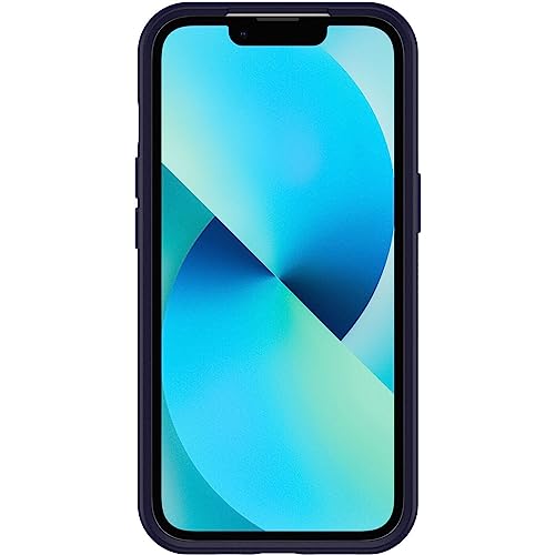OtterBox iPhone 13 Symmetry Series+ Case - Navy Captain, Ultra-Sleek, Snaps to MagSafe, Raised Edges Protect Camera & Screen