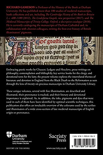 Literature and Devotion in Later Medieval England: A selection of manuscripts from Durham University Library