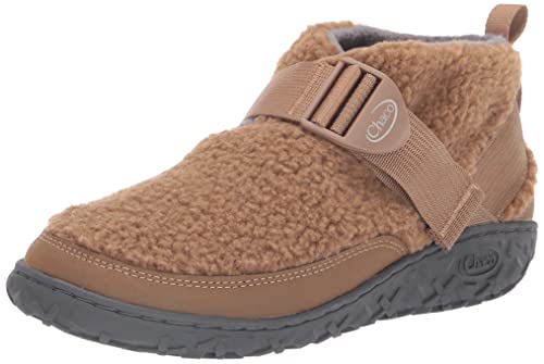 Chaco Men's Ramble Fluff Ankle Boot, Natural Brown, 12