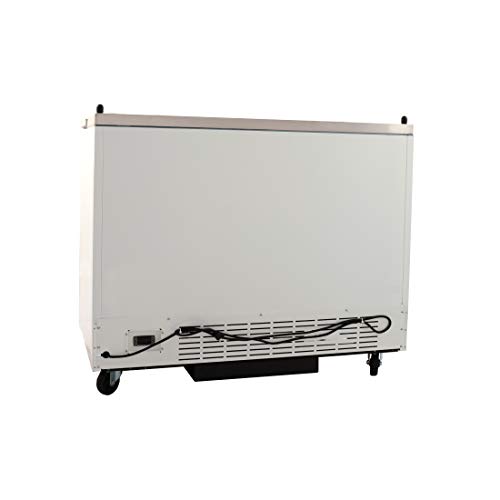 PEAKCOLD School Cafeteria Milk Cooler and Refrigerator