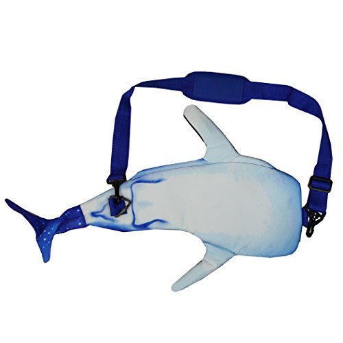 Pealra Whale Shark Bag, Blue/White, One Size