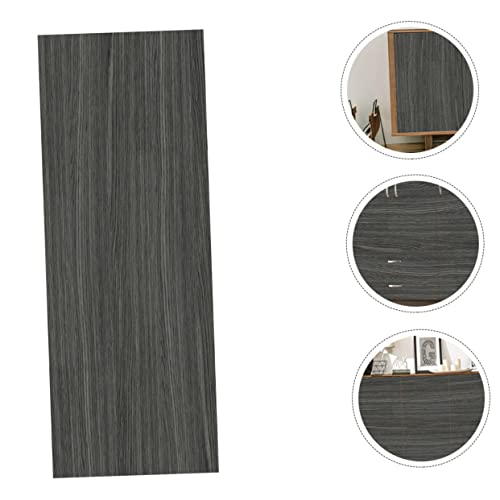 Housoutil 4pcs Planks Wall Bathroom Wood Carpet Peel Decorative Sticker PVC Decor Home Decals Flooring Tile Self-Adhesive and Bedroom Grain Tiles Laminate Cmxcm Decal Kitchen Vinyl Floor