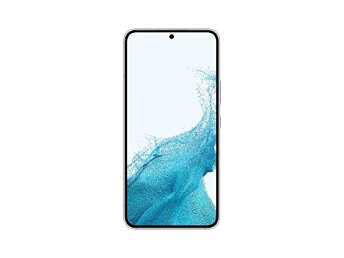 Samsung Galaxy S22 Smartphone, Factory Unlocked Android Cell Phone, 256GB, 8K Camera & Video, Brightest Display, Long Battery Life, Fast 4nm Processor, US Version, Phantom White (Renewed)
