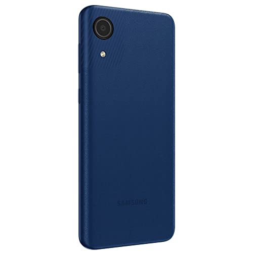 Samsung Galaxy A03 Core (SM-A032/DS) Dual SIM 32GB/ 2GB RAM, GSM Unlocked International Version - No Warranty - Blue (RENEWED)