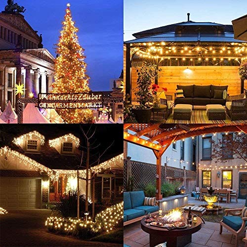 ZBM--ZBM Globe String Lights, Crystal Balls Waterproof Fairy Lights, Outdoor Starry Lights Solar Powered String Lights, Decorative Lighting for Home, Garden, Party, Festival Luces de hadas