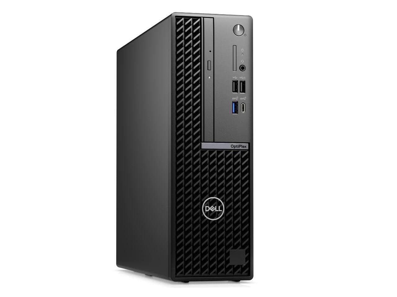 Dell OptiPlex 7000 7010 Plus Desktop Computer - Intel Core i7 13th Gen i7-13700 Hexadeca-core (16 Core) 2.10 GHz - 16 GB RAM DDR5 SDRAM - 256 GB M.2 PCI Express NVMe SSD - Small Form Factor - Black