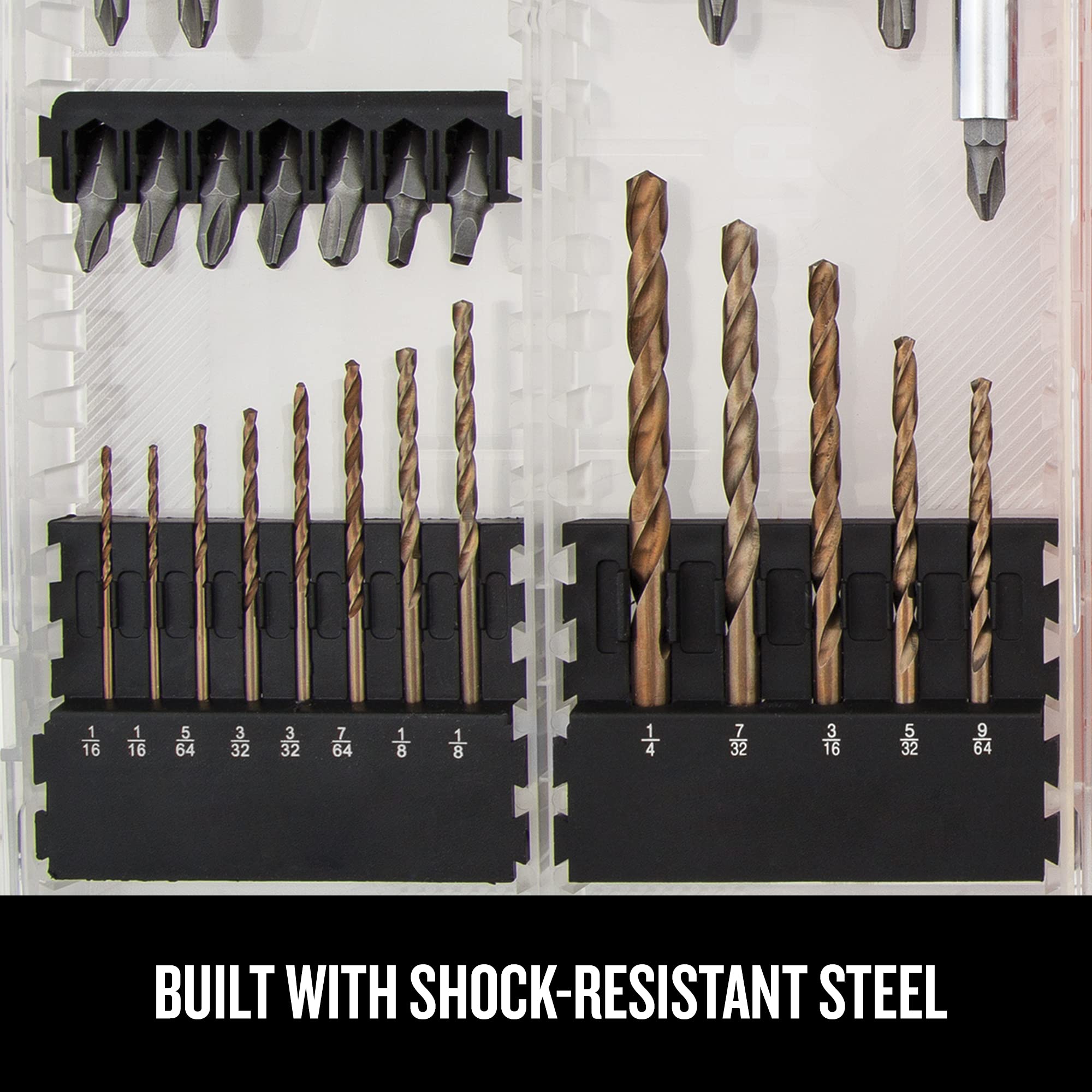 CRAFTSMAN Drill Bit Set, 60 Pieces (CMAF1260)