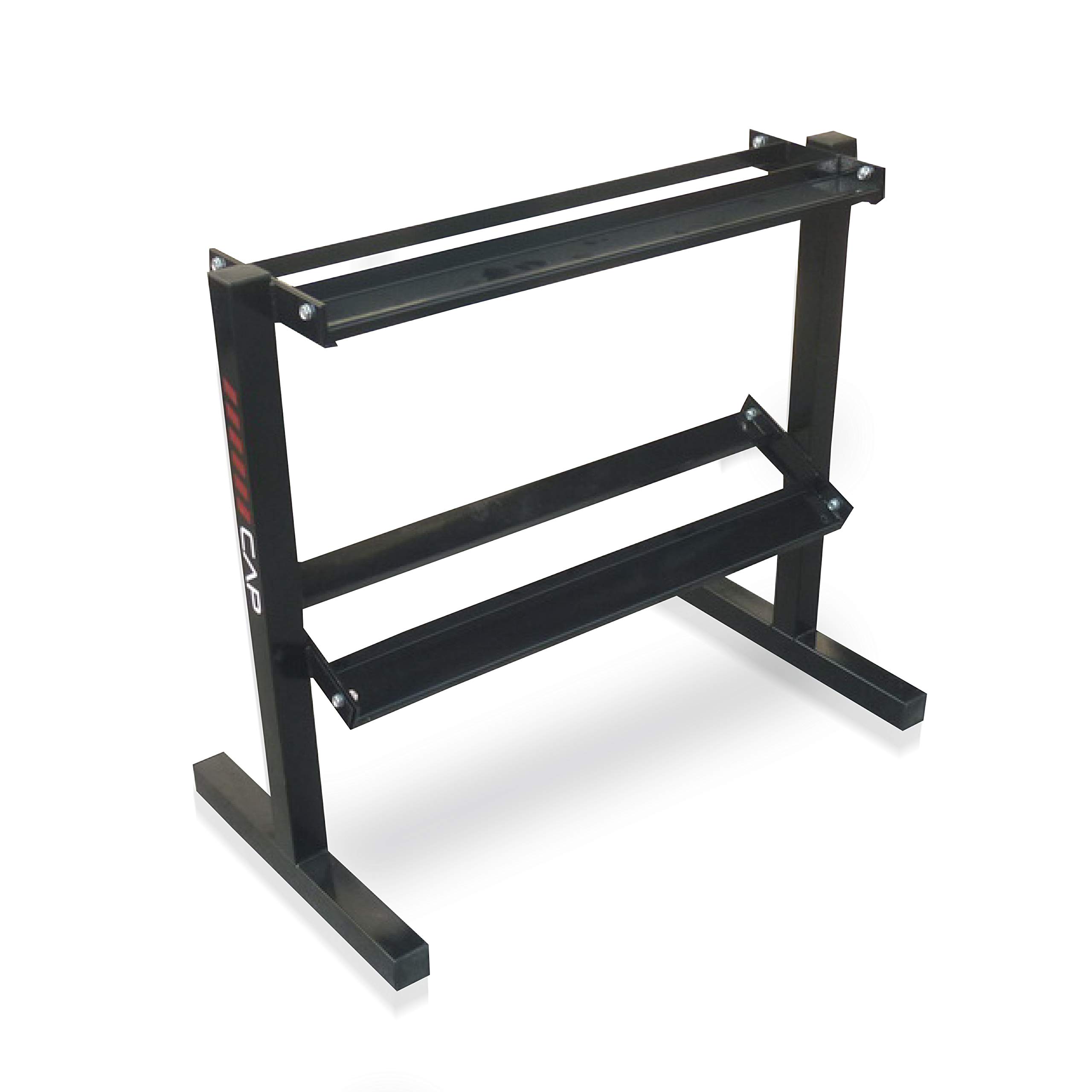 CAP Barbell RK-24D-2J 24â Dumbbell Storage Rack, Black