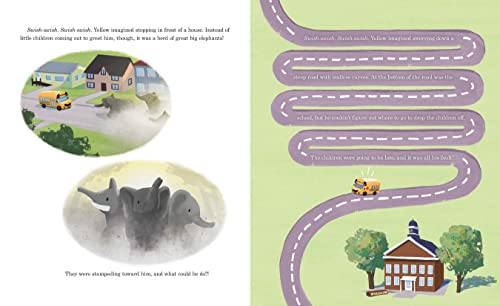 Little Yellow Bus: A Brave Kid's Book About Finding Independence (Little Heroes, Big Hearts)