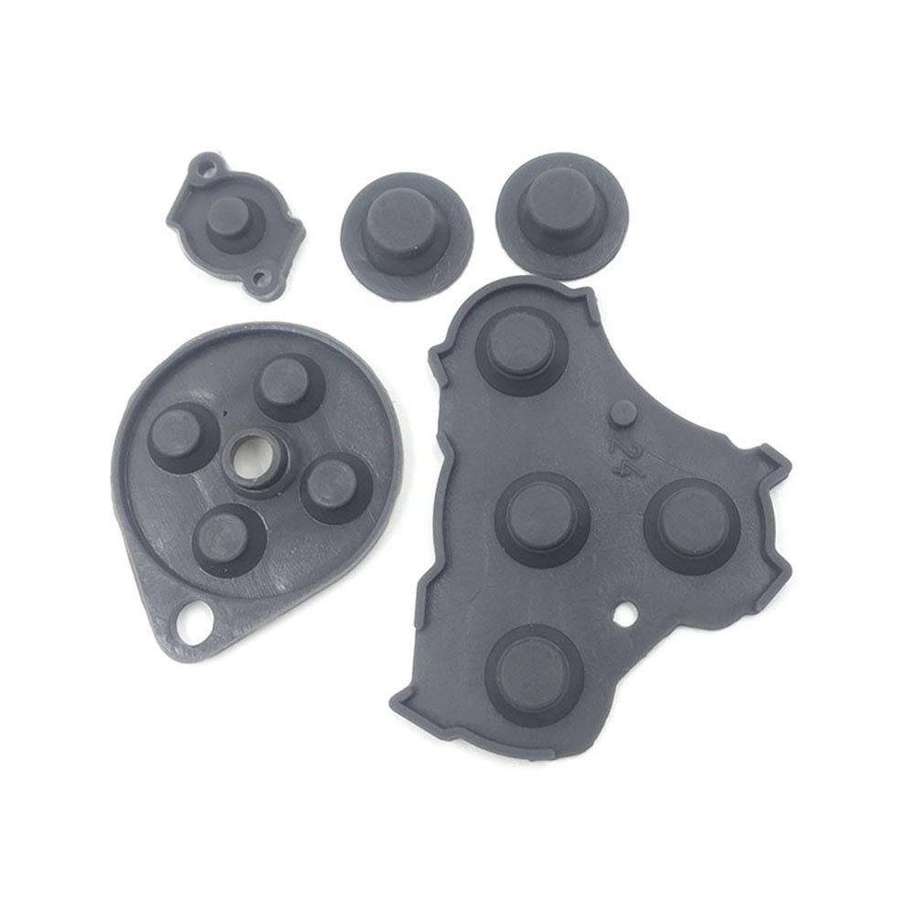 Replacement Silicone Rubber Pad Conductive Adhesive Right Button Keypad for Nintendo NGC Controller