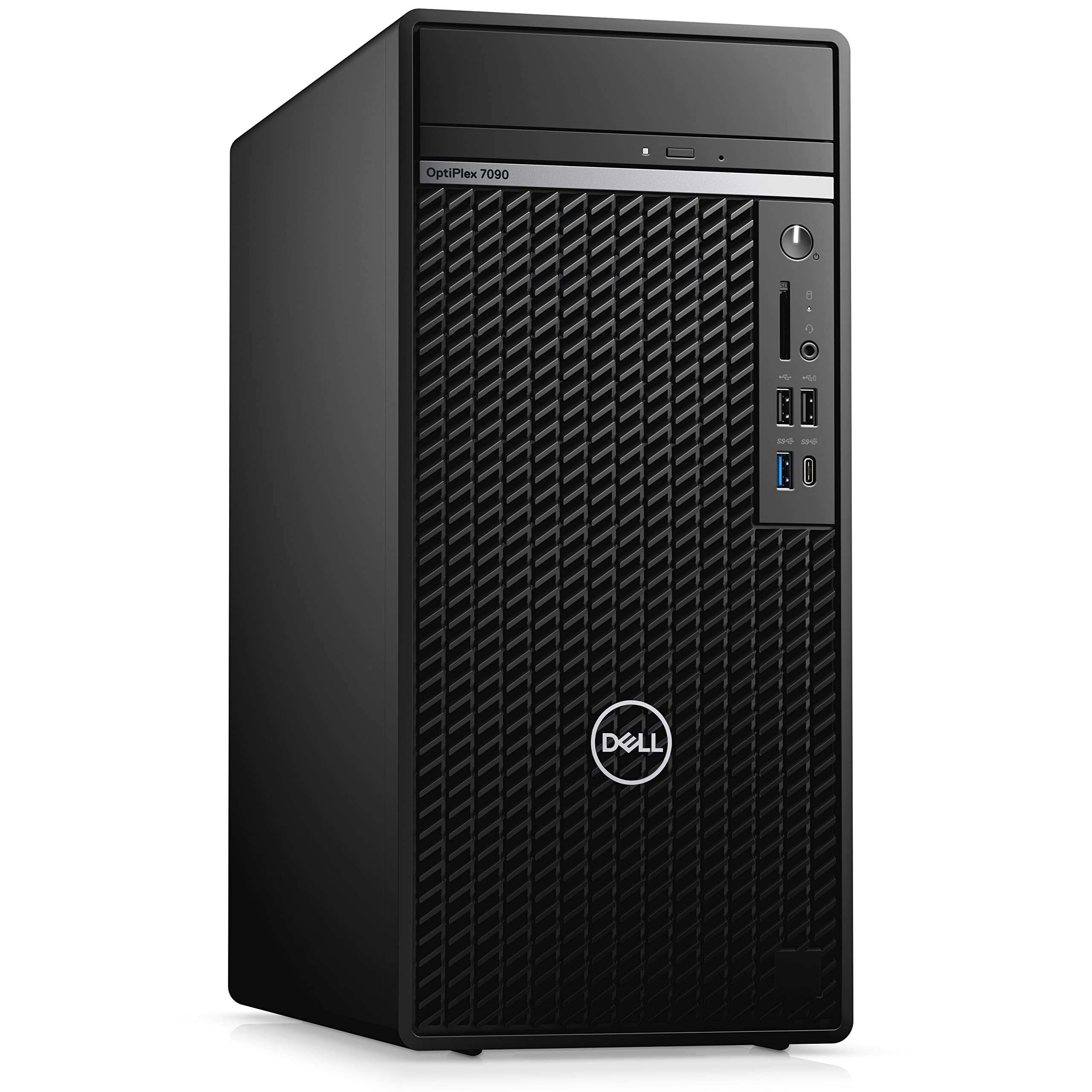 Dell OptiPlex 7090 Business Tower Desktop Computer, Intel Octa-Core i7-11700 Up to 4.9GHz, 64GB DDR4 RAM, 2TB PCIe SSD + 1TB HDD, DVDRW, WiFi Adapter, Ethernet, Windows 11 Pro, Black