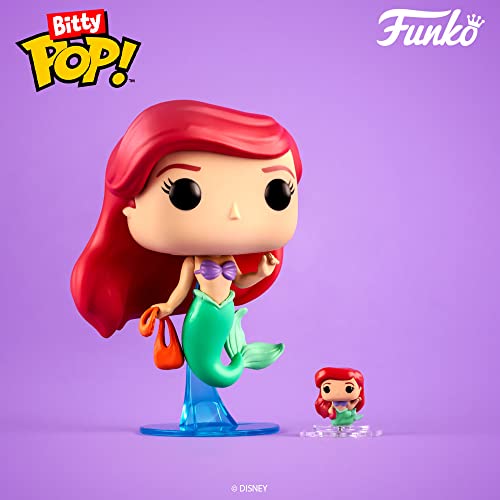 Funko Bitty Pop! Disney Princess Mini Collectible Toys - Cinderella, Snow White, Aurora & Mystery Chase Figure (Styles May Vary) 4-Pack