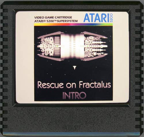RESCUE ON FRACALUS! (INTRO), ATARI 5200