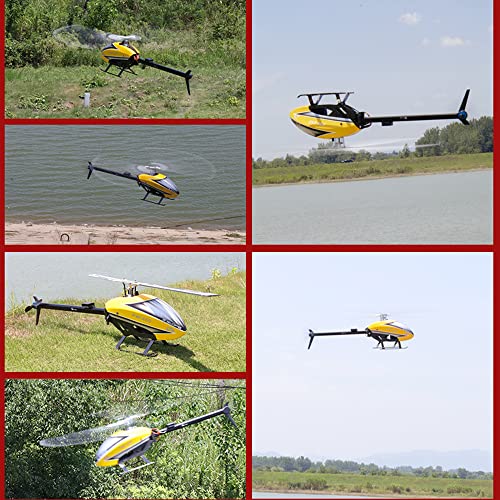 DBXMFZW RC 6CH GPS self-stabilization Rc Plane 3D Brushless All-Metal fuselage Remote Control Helicopter Smart GPS Helicopter One-Button Return Flight RC Airliner RTF