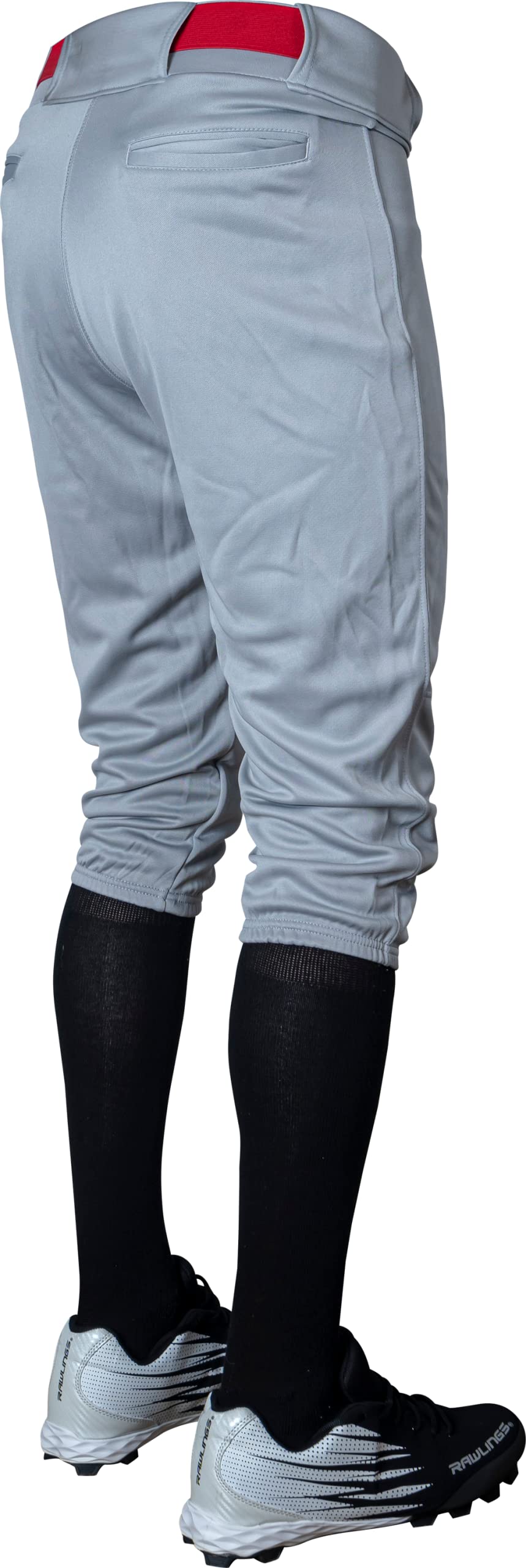 Rawlings | LAUNCH SERIES Knicker Baseball Pants | Adult Medium | Grey