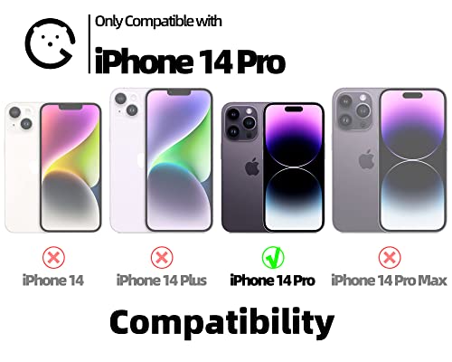 Ginkgonut Compatible with iPhone 14 Pro Case for Women/Girls, Cute 3D Laid Desgin Soft Silicone Shockproof Raised Bumper Corners Case for iPhone 14 Pro(Silver)