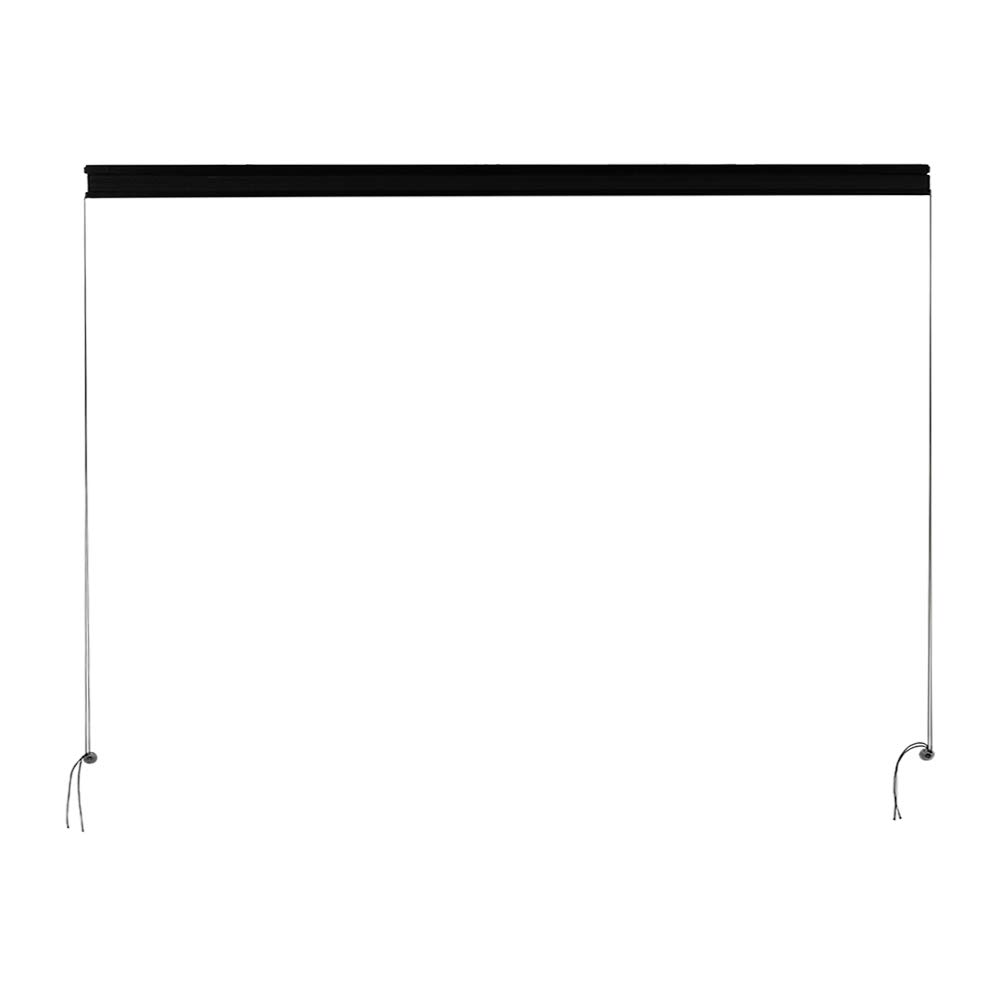 Camper Comfort Black RV Pleated Shade | Camper Blinds | RV Privacy Blinds | RV Solar Shade| Motor-Coach Shade (50" X 38")