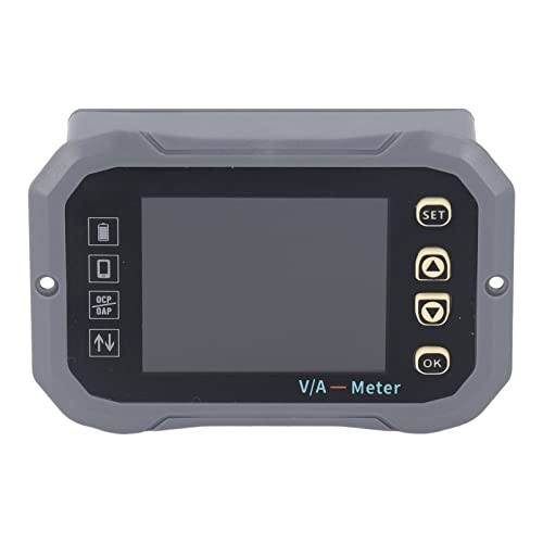 Deosdum Battery Monitor Good Conductivity Copper ABS 2 Way Capacity Shunt Battery Indicator