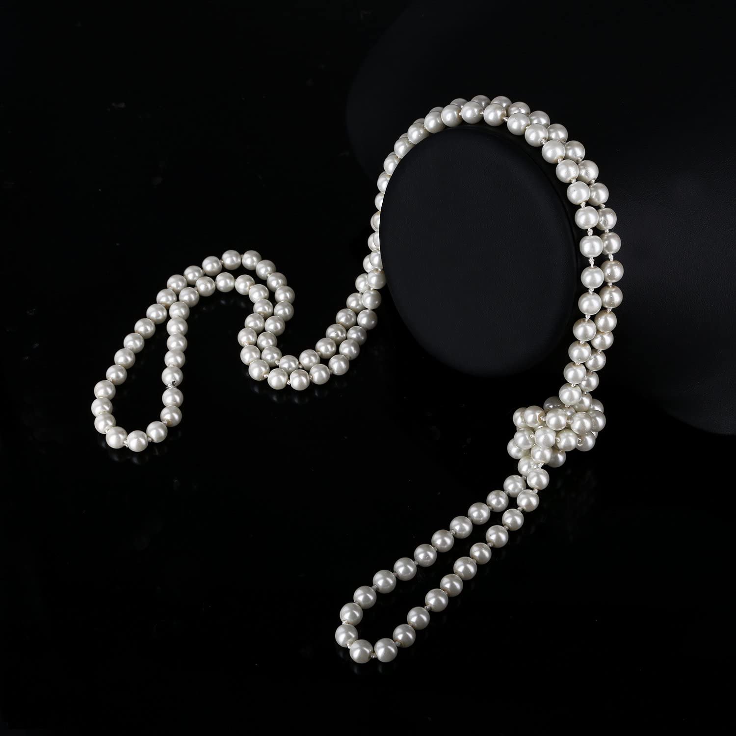 ZeroShop 1920s Accessories for Women, Roaring 20s Flapper Headband, Harlem Nights Great Gatsby Speakeasy Costume for Women Halloween,40