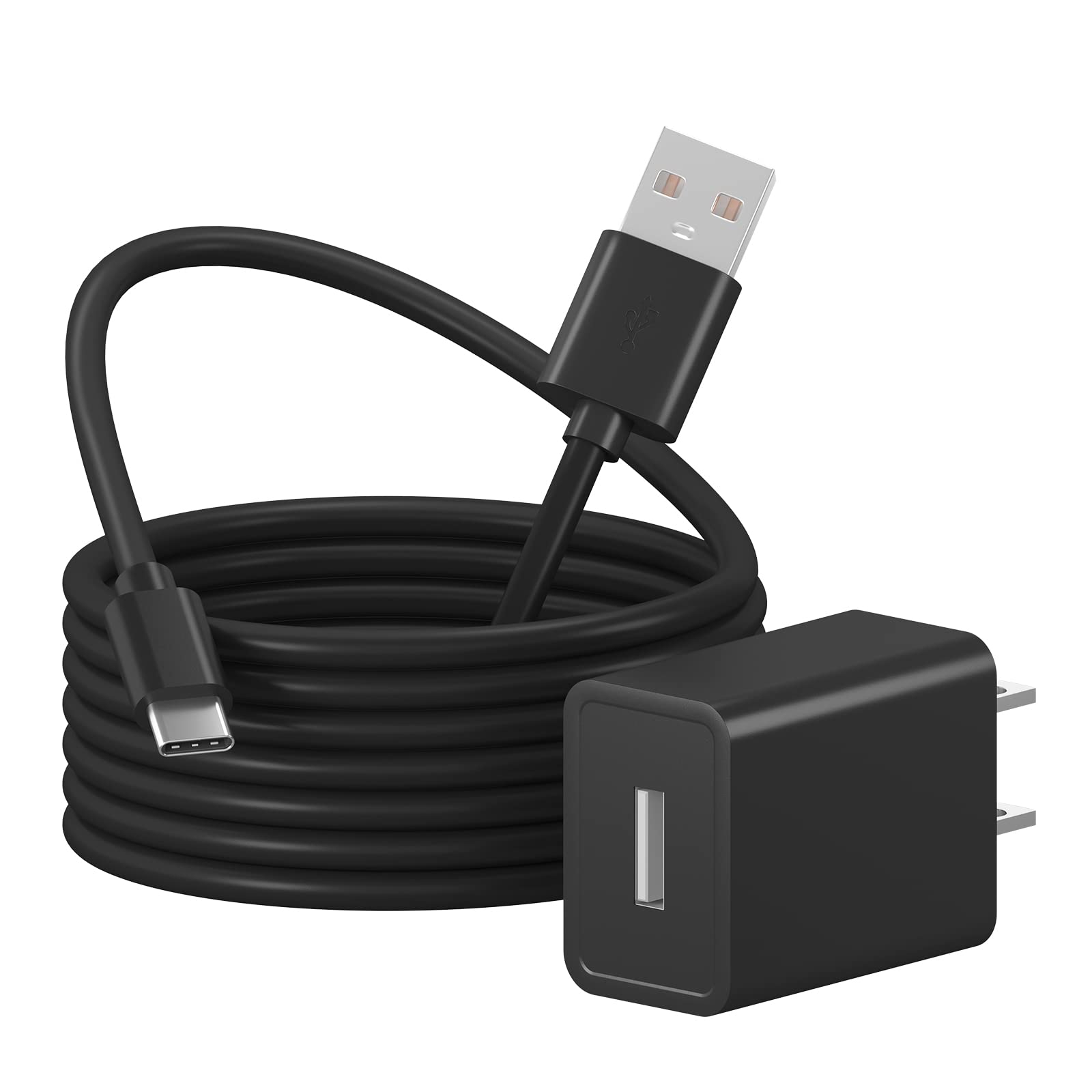Charger for Kindle Fire with 6.5Ft USB-C and Micro Cable Intended for Amazon Fire HD6 7 8 10,Kids Edition,Fire HD 7 8 10 Plus,Kids Pro,Kindle Fire HD HDX7 8.9,Kindle 2-12,Paperwhite,Oasis